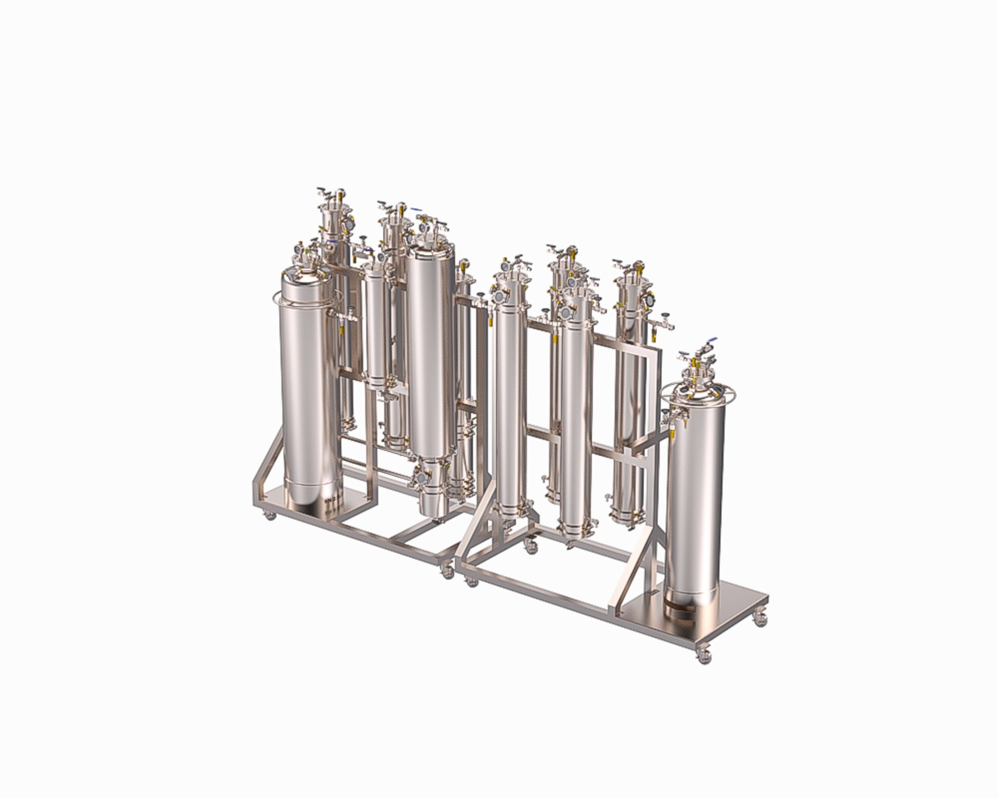 Secondary Material Vessel Rack – N.B.Oler
